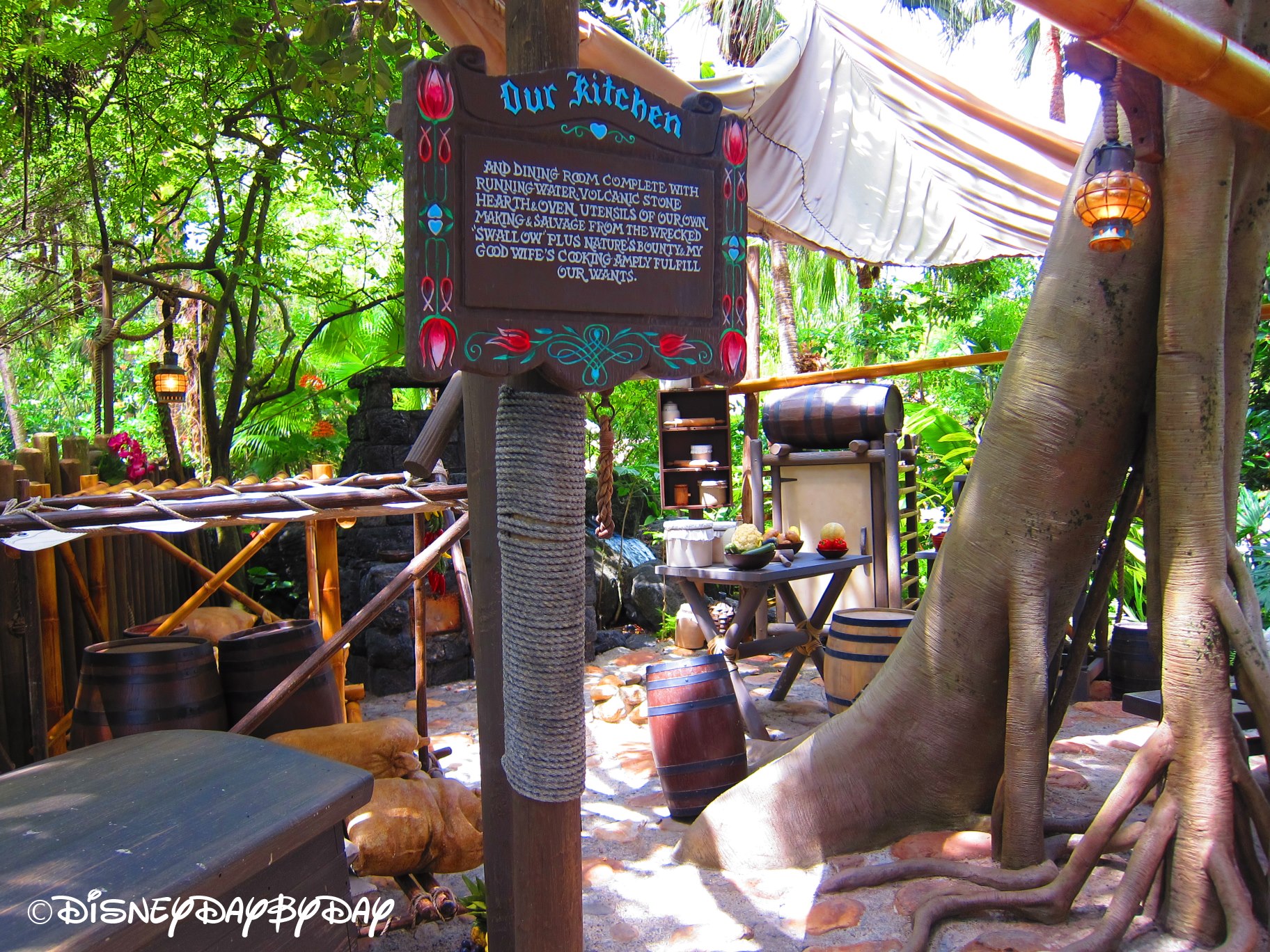 Magic Kingdom: Swiss Family Treehouse | DisneyDayByDay