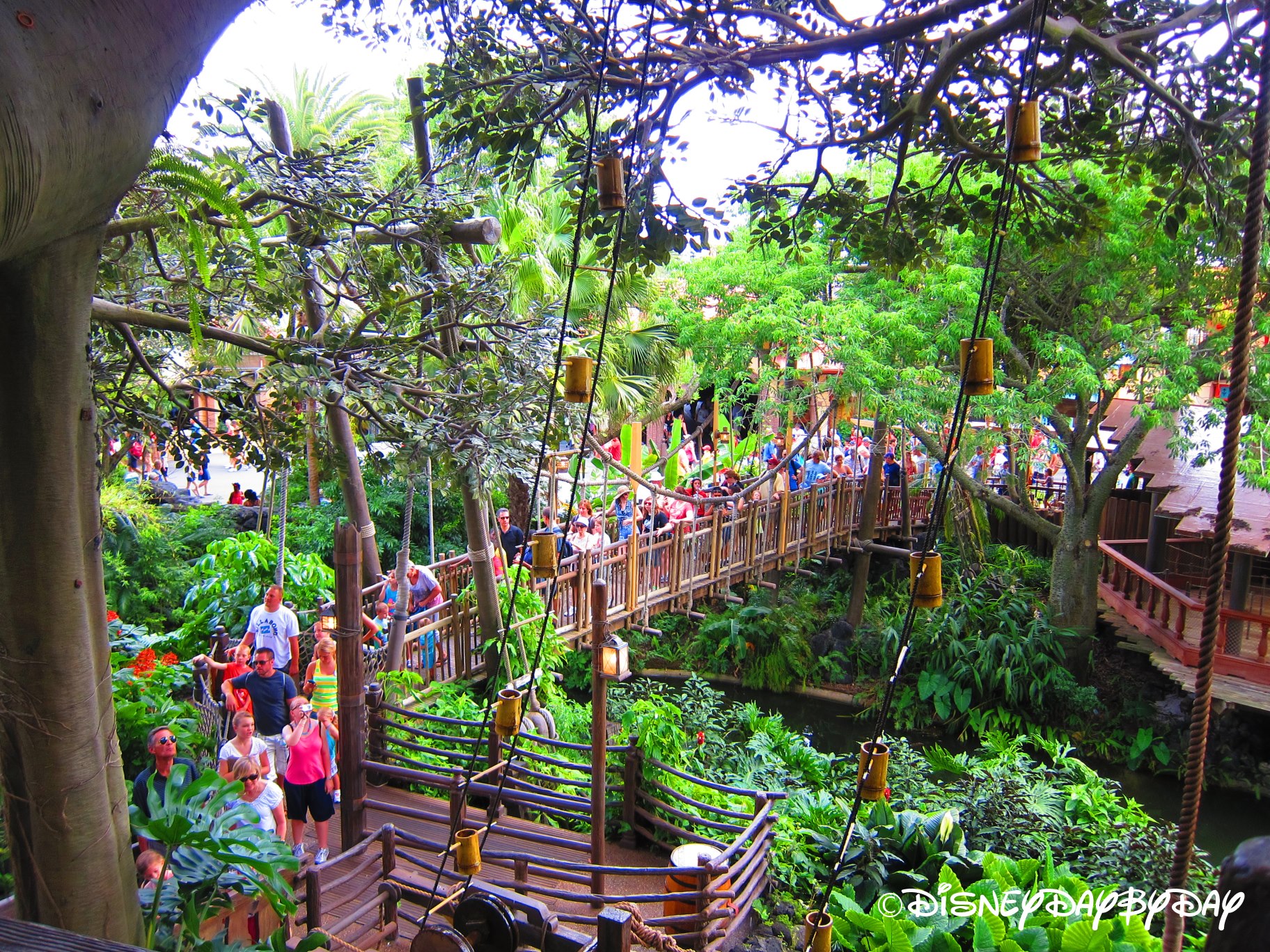 Magic Kingdom: Swiss Family Treehouse | DisneyDayByDay