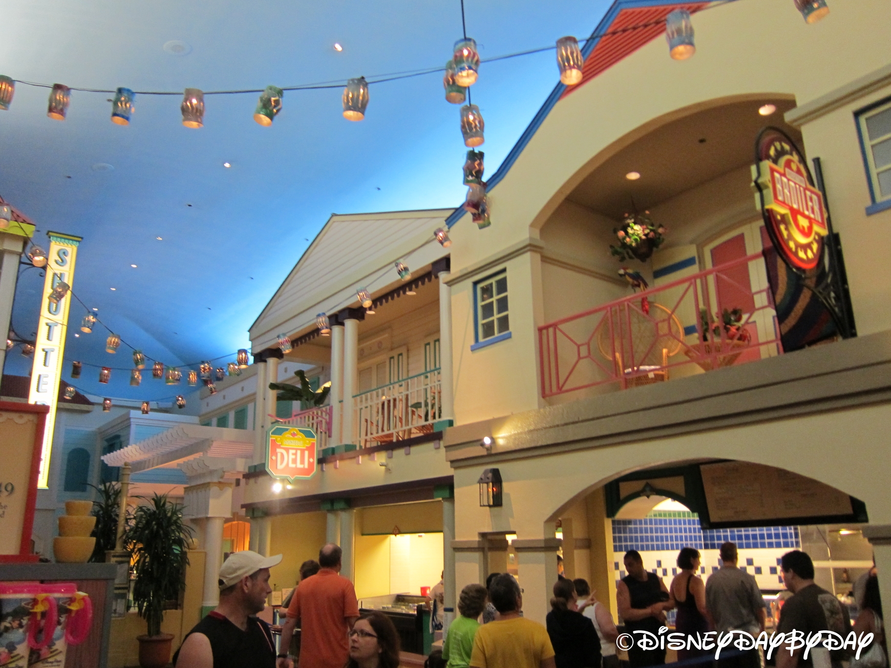 Caribbean Beach Resort Food Court 1 | DisneyDayByDay