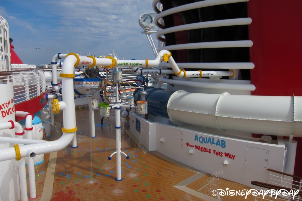 Disney Fantasy AquaLab | DisneyDayByDay