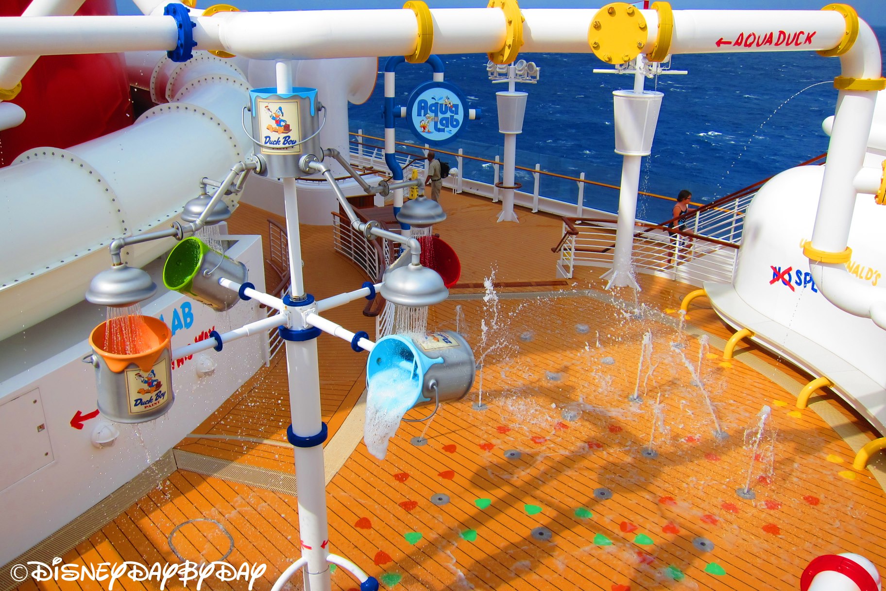 Disney Cruise – Disney Fantasy Where to Get Wet | DisneyDayByDay