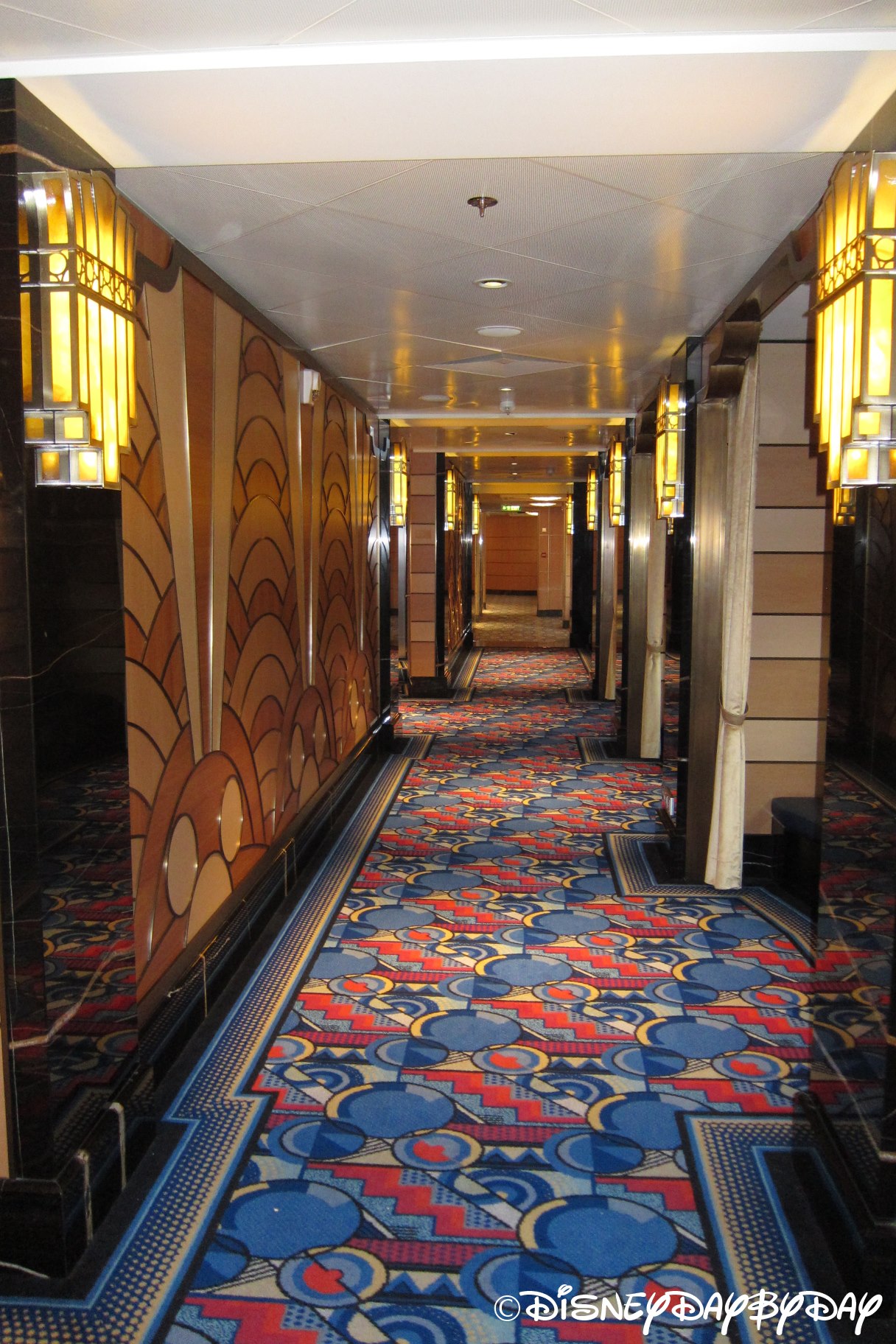 Disney Fantasy – Hallway | DisneyDayByDay