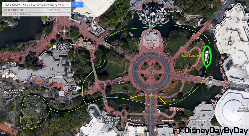 Fastpass to History: Plaza Swan Boats - DisneyDayByDay