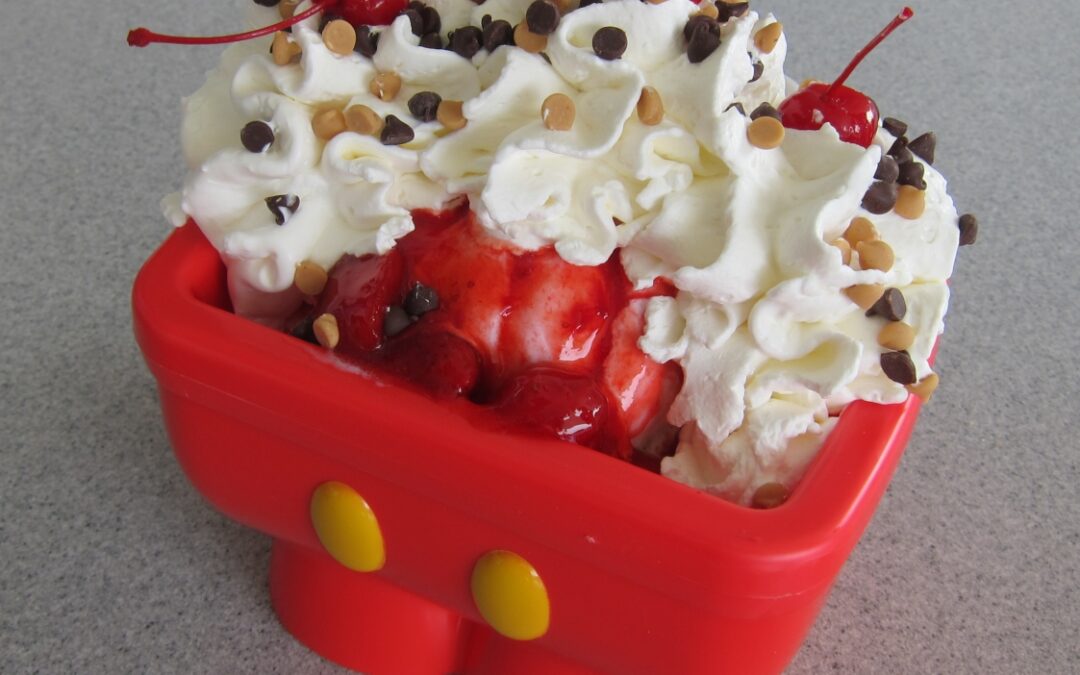 Mickey’s Kitchen Sink Sundae 1 | DisneyDayByDay