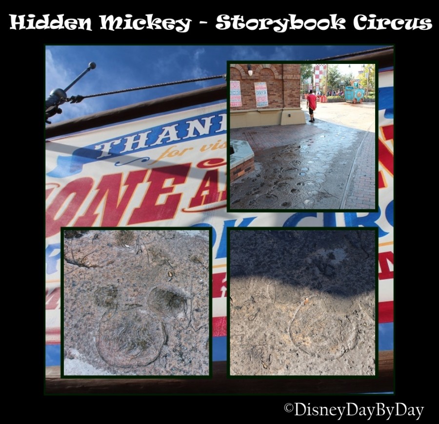 Hidden Mickey Monday – Storybook Circus | DisneyDayByDay