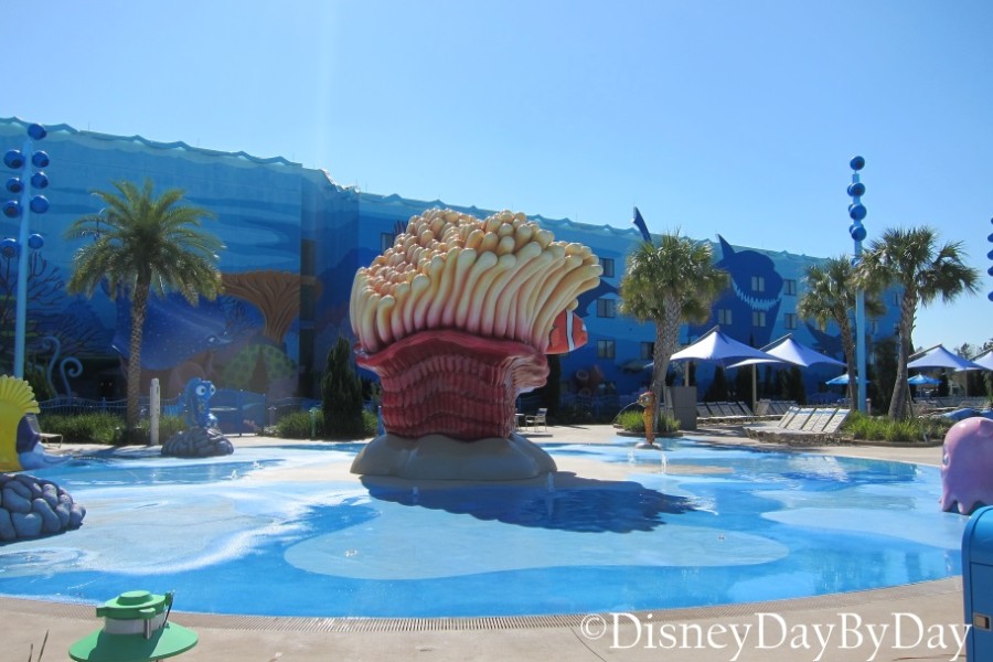 Walt Disney World Lodging – Art of Animation – The Big Blue Pool 3 ...